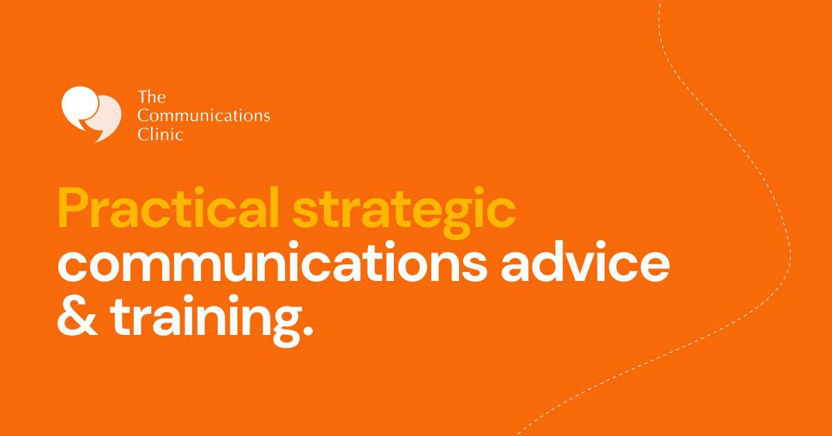 Practical strategic communications advice & training